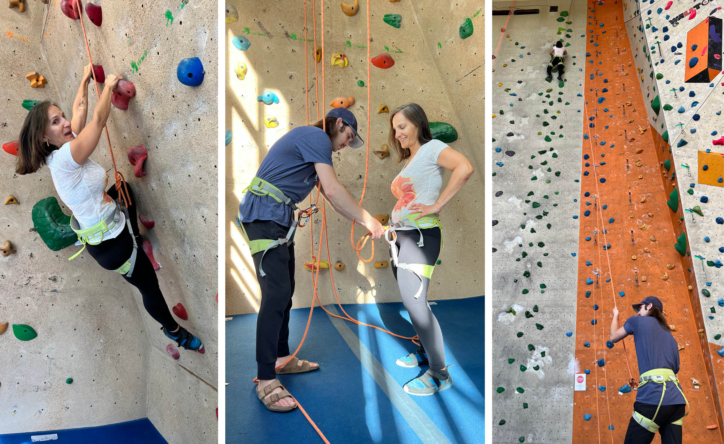 Steph's Day Out - Boulders Climbing Gym - Seaside Magazine